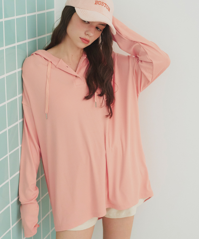 オーバーシルエットラッシュパーカープルオーバー【SEADRESS オーバーシルエットラッシュパーカープルオーバー【SEADRESS
